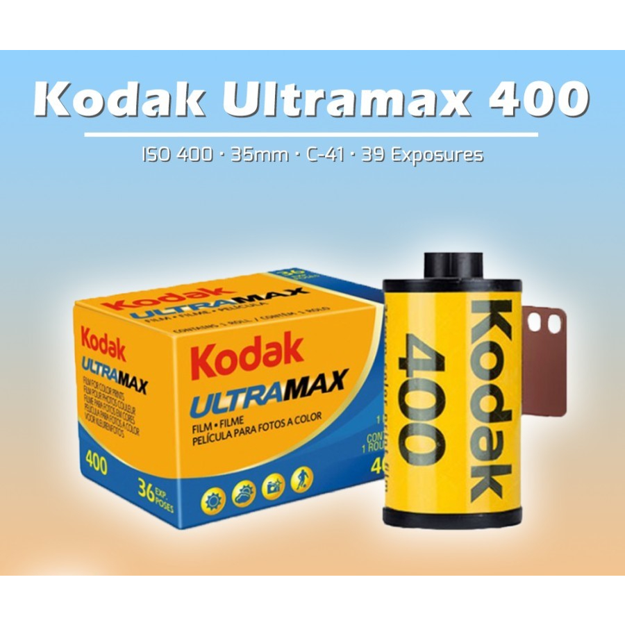 Jual Kodak UltraMax 400 35mm 36 Exposure New Pack | Shopee Indonesia
