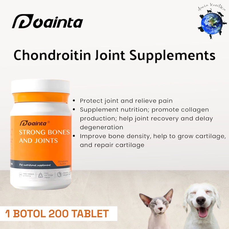 Jual Puainta Chondroitin / Glucosamine Joint Supplements - Vitamin ...