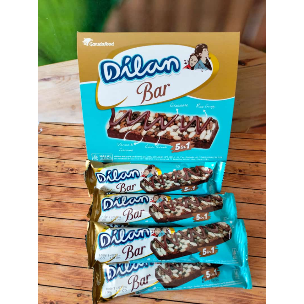 Jual Dilan Bar coklat Cokelat Krispi Karamel (5 saset) | Shopee Indonesia