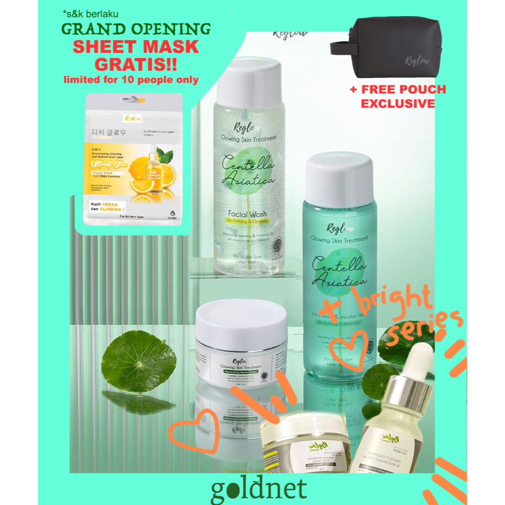 Jual Reglow Original dr. Shindy Skincare Komplit Set Glowing Korean ...