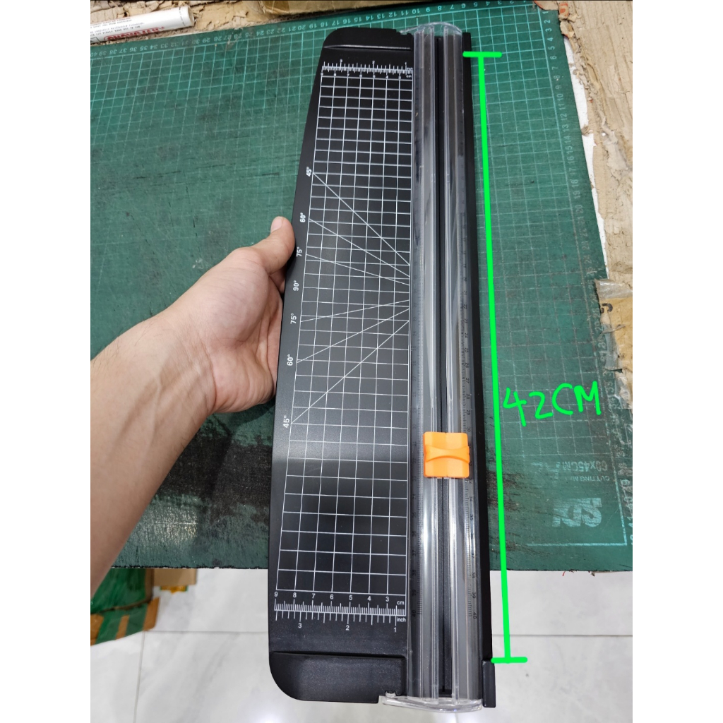 Jual pemotong kertas A3 dorong tarik paper cutter A3 plastik | Shopee ...