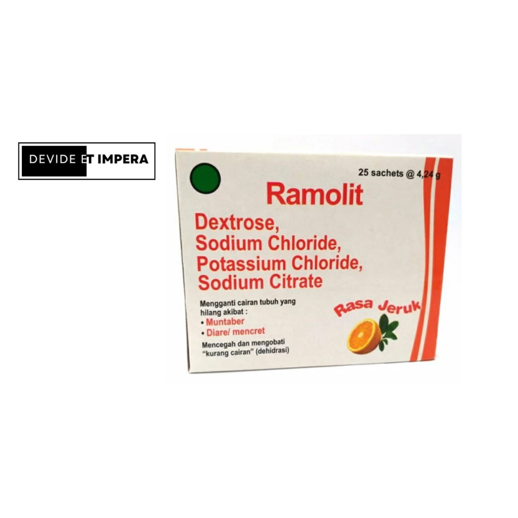 Jual Ramolit Sachet Rasa Jeruk / 1 Sachet / Oralit Rasa Jeruk | Shopee ...