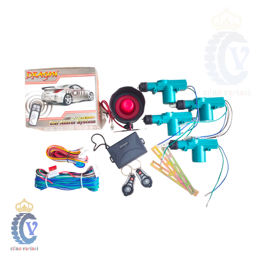 Jual Alarm Kunci Mobil Universal Remot Type F1 Central Lock Set Bisa ...