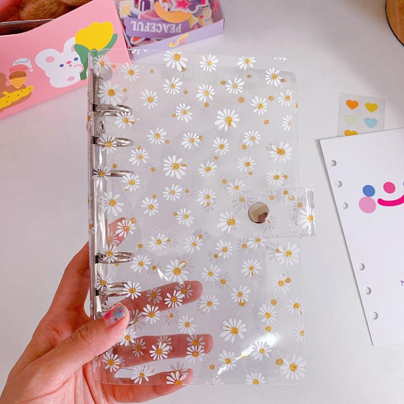 Jual Binder Transparan Binder A5 Binder A6 dan Binder B5 6 Ring Journal ...