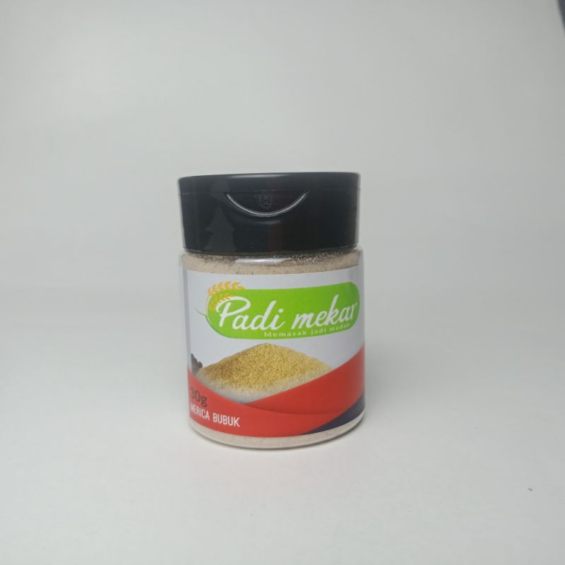 Jual Merica bubuk lada putih rempah bumbu dapur kemasan botol instan ...