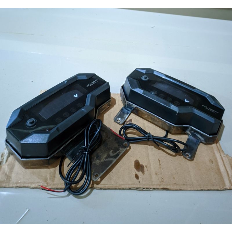 Jual Speedometer CRF 150 Custom Isi Voltmeter Set breket besi | Shopee ...