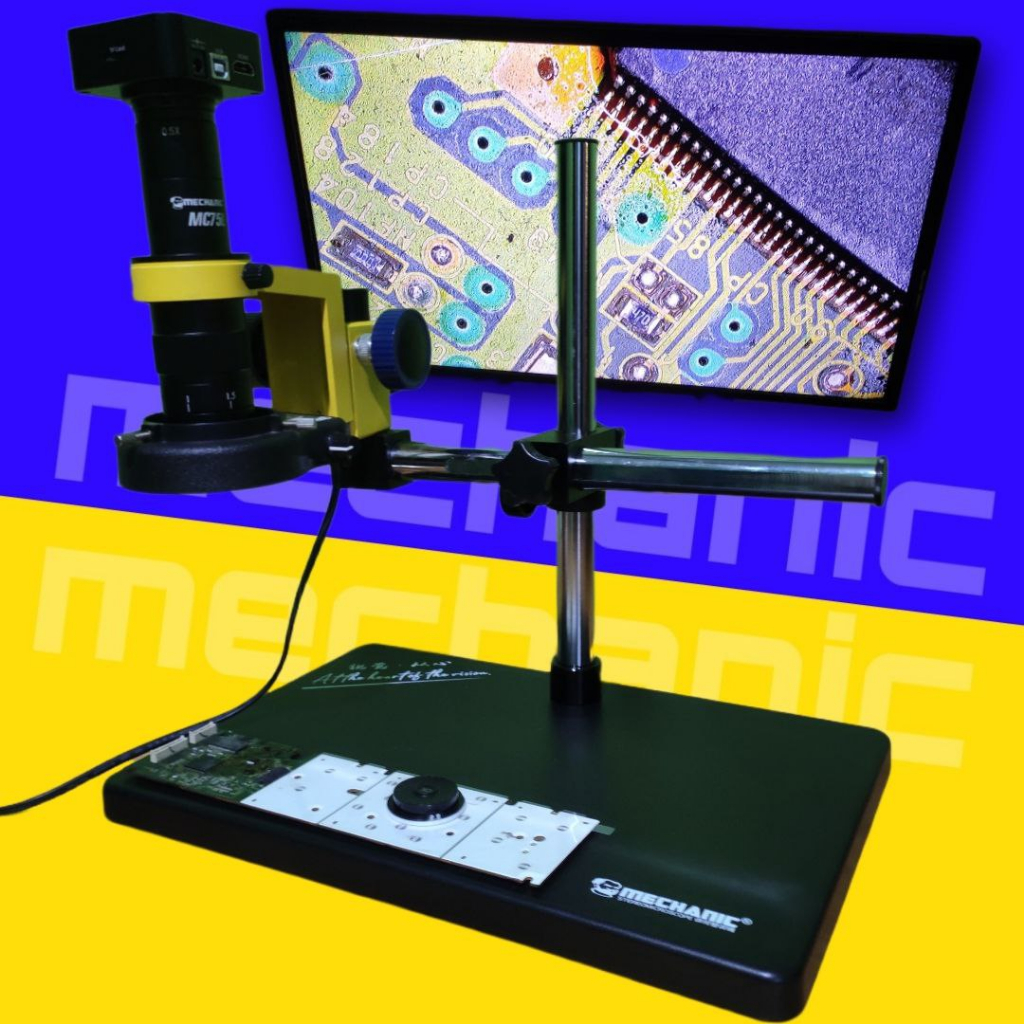 Jual MICROSCOPE DIGITAL CANERA 51MP LENSA 180X MECHANIC STAND BOM BISA ...
