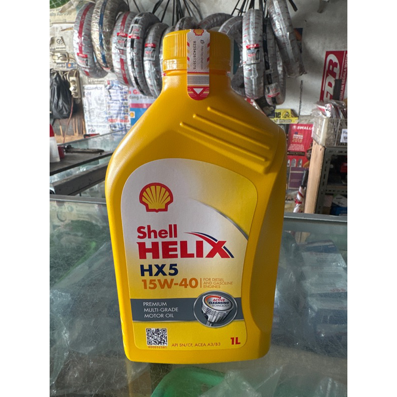 Jual Oli Shell Helix 1 liter Hx5 Original | Shopee Indonesia