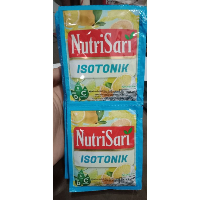 Jual Nutrisari Isotonik 1 renteng isi 10 sachet | Shopee Indonesia