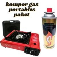 Jual KOMPOR PORTABLE PROGAS 2 IN 1 PLUS GAS PORTABLE | Shopee Indonesia