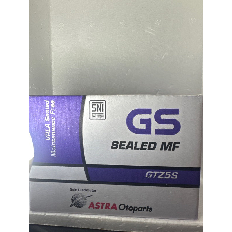 Jual Baterai GS type GTZ5S | Shopee Indonesia