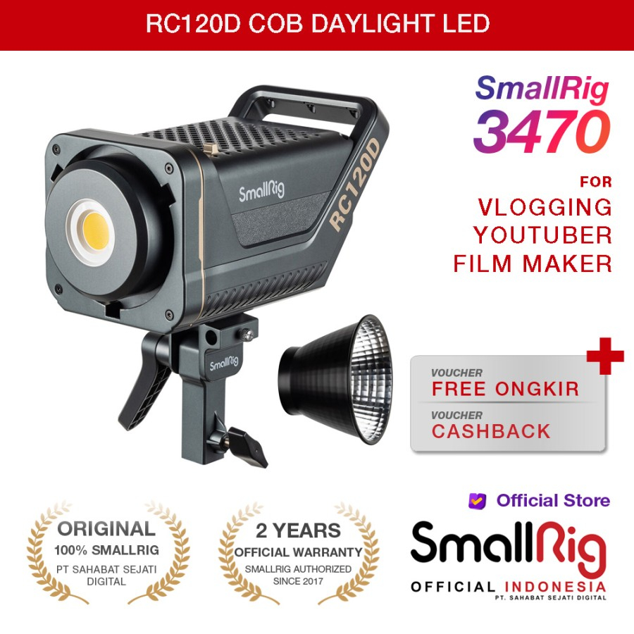 Jual SmallRig RC120D 3470 video light led | Shopee Indonesia