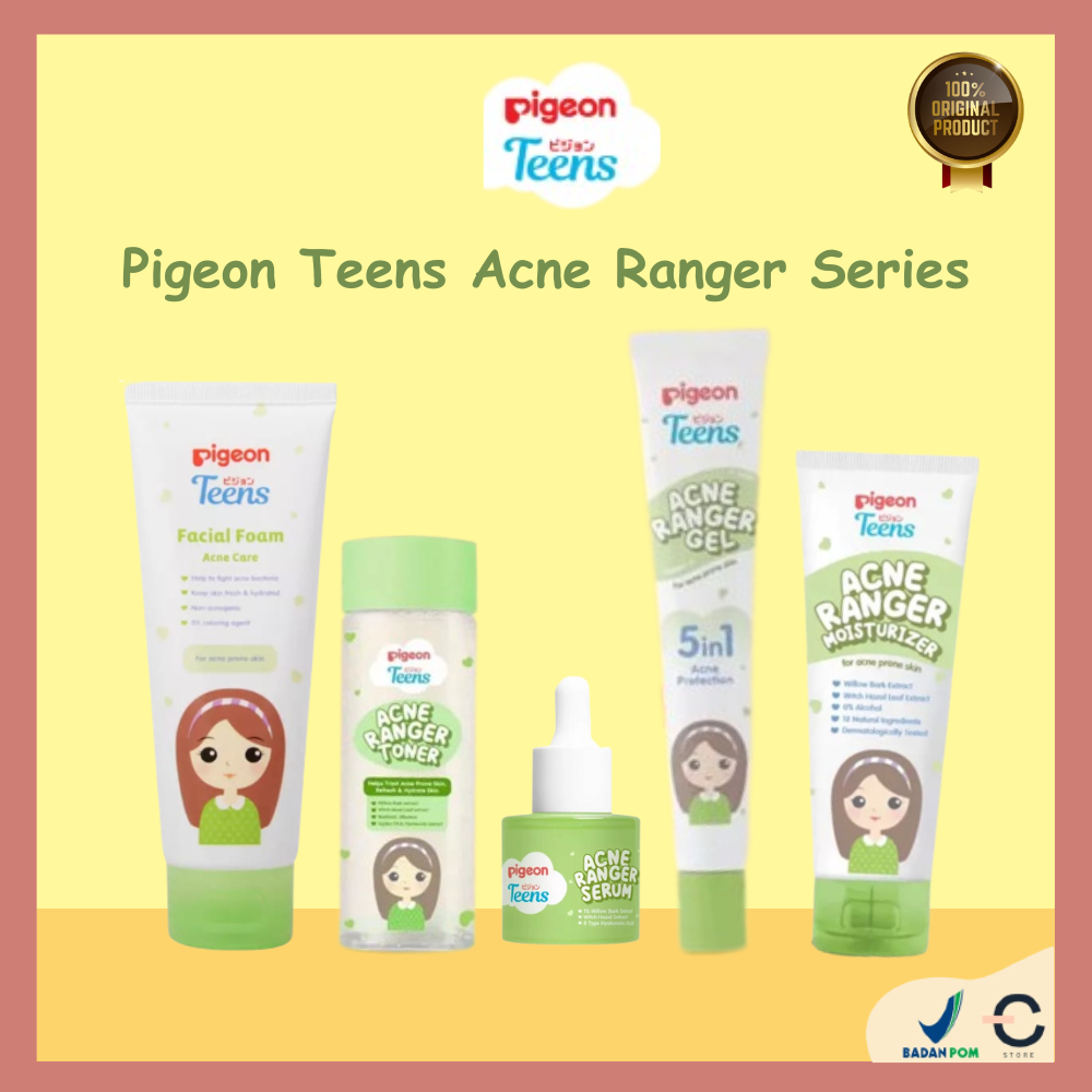 Jual [ORI BPOM] PIGEON TEENS Acne Ranger Series | Facial Foam ...
