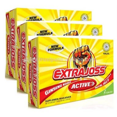 Jual EXTRA JOSS - MINUMAN ENERGY DRINK ( 1 PAK = 12 Sachet) | Shopee ...