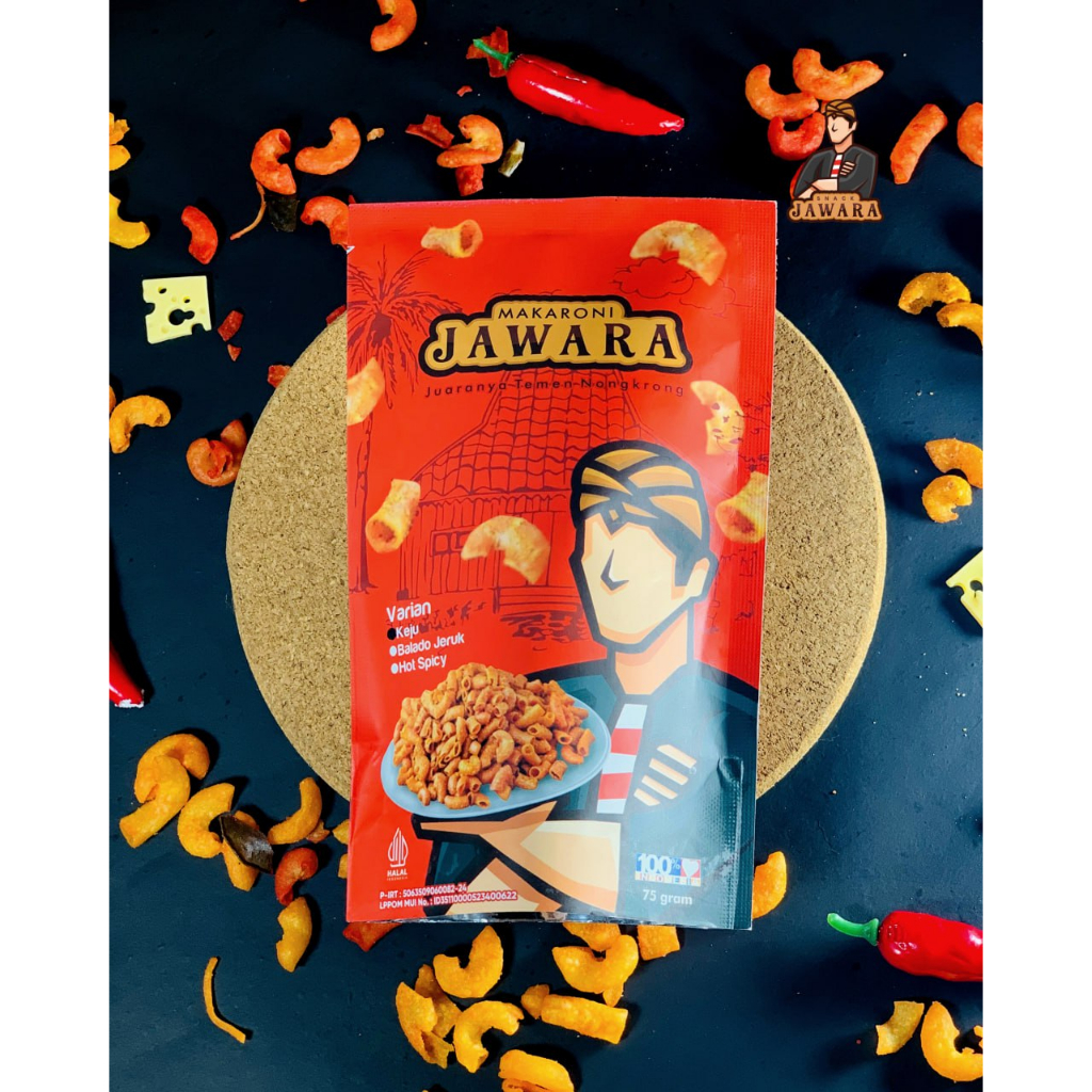 Jual Makarun Snack Makaroni Jawara Empuk dan Renyah | Shopee Indonesia