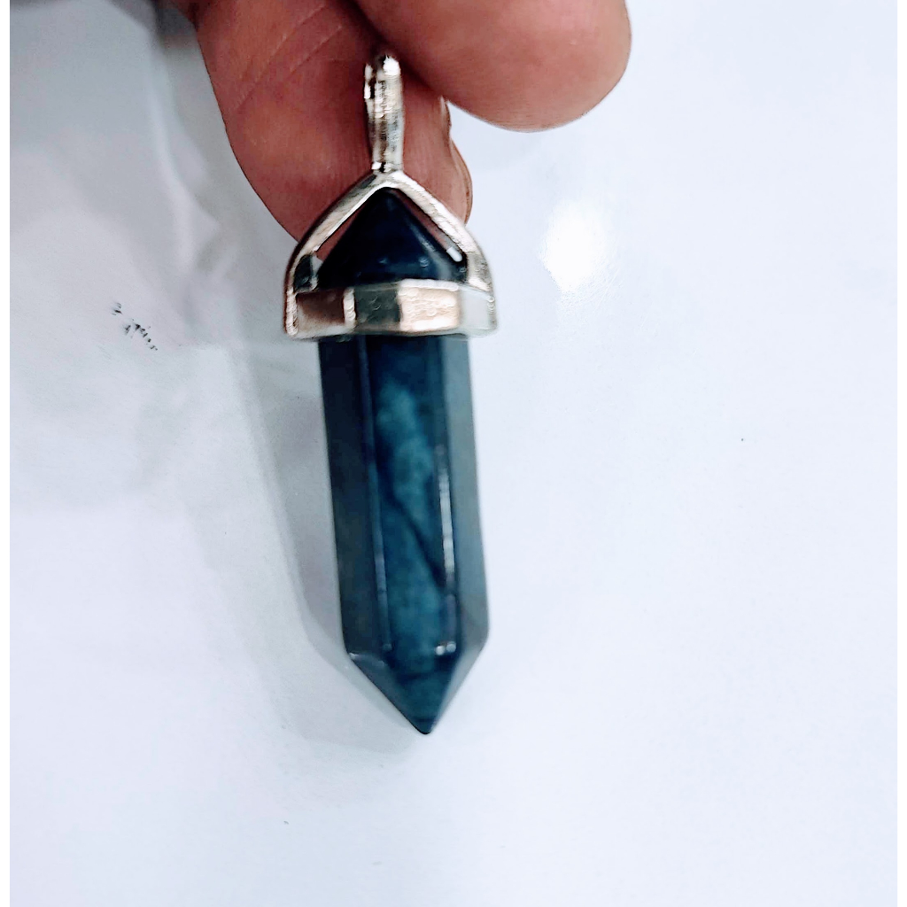 Jual Liontin Batu Alam/ Batu Akik/ Amethyst Giok Biduri Sepah/ Pendulum ...