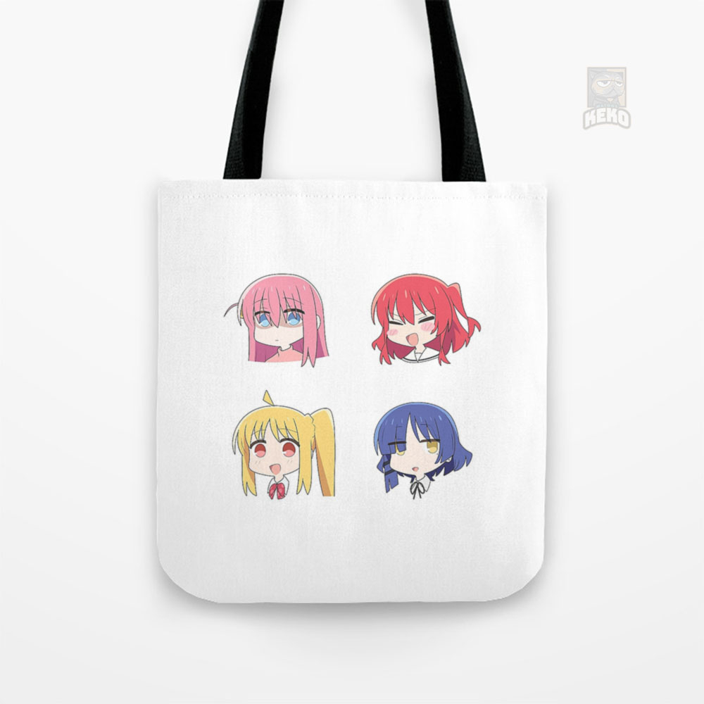 Jual Bocchi the Rock Chibis Tote Bag Kanvas | Shopee Indonesia