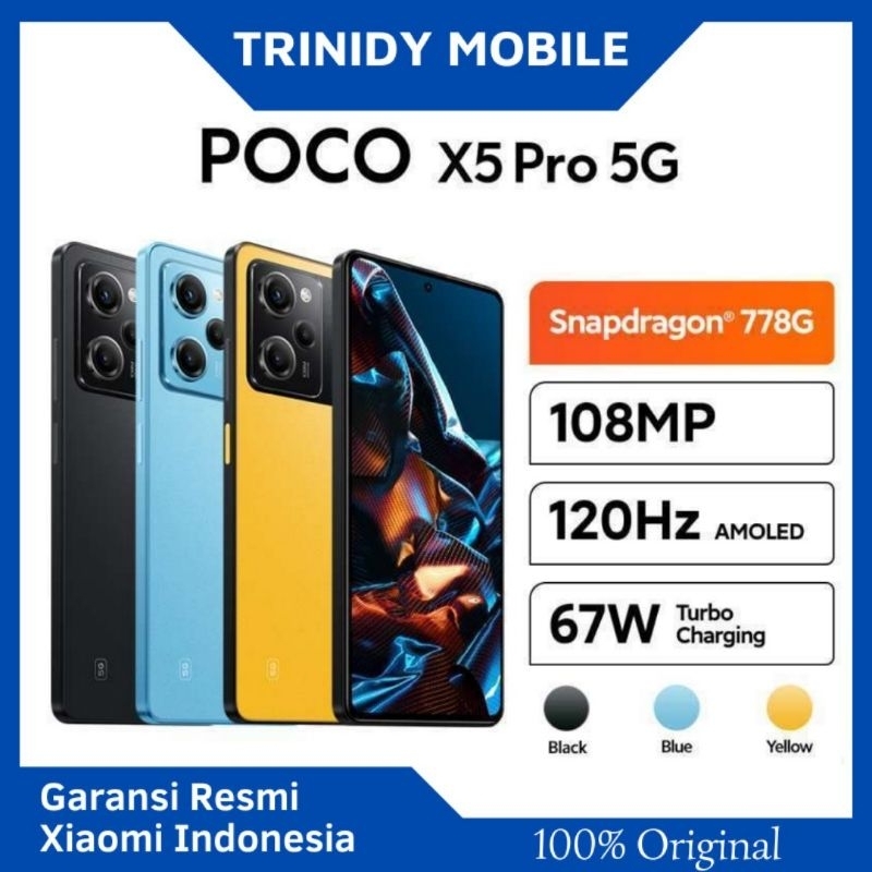 Jual Poco X5 Pro 5G - 6/128 GB - Garansi Resmi | Shopee Indonesia
