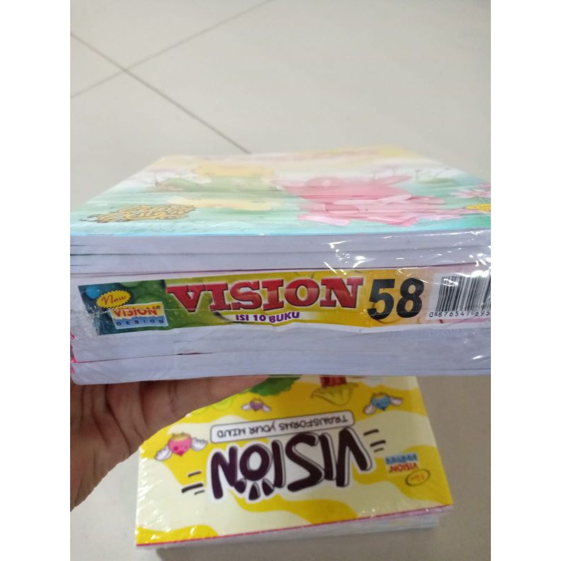 Jual Buku Tulis Vision 58 lembar | Shopee Indonesia