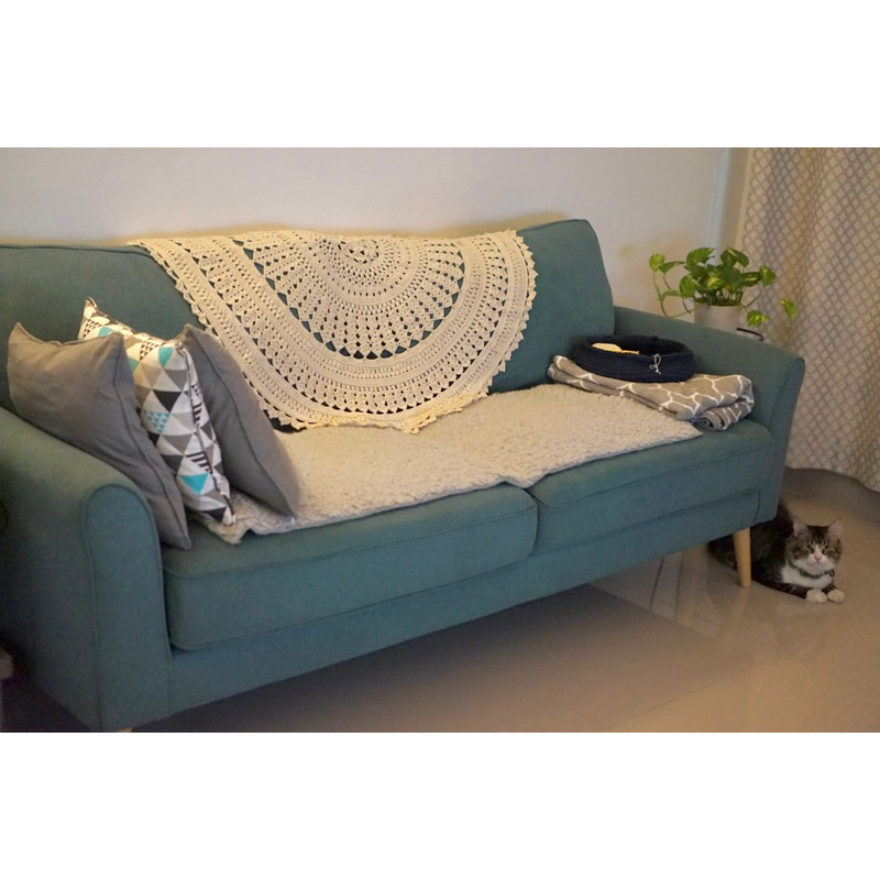 Jual Karpet Rajut Estetik | Alas Sofa| Alas Meja | Shopee Indonesia