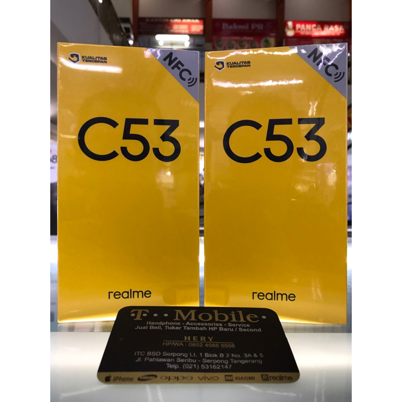 Jual REALME C53 RAM 6GB 128GB - GOLD - NFC - 50MP AI CAMERA - 90Hz - 33W SuperVOOC - 5000mAh ...