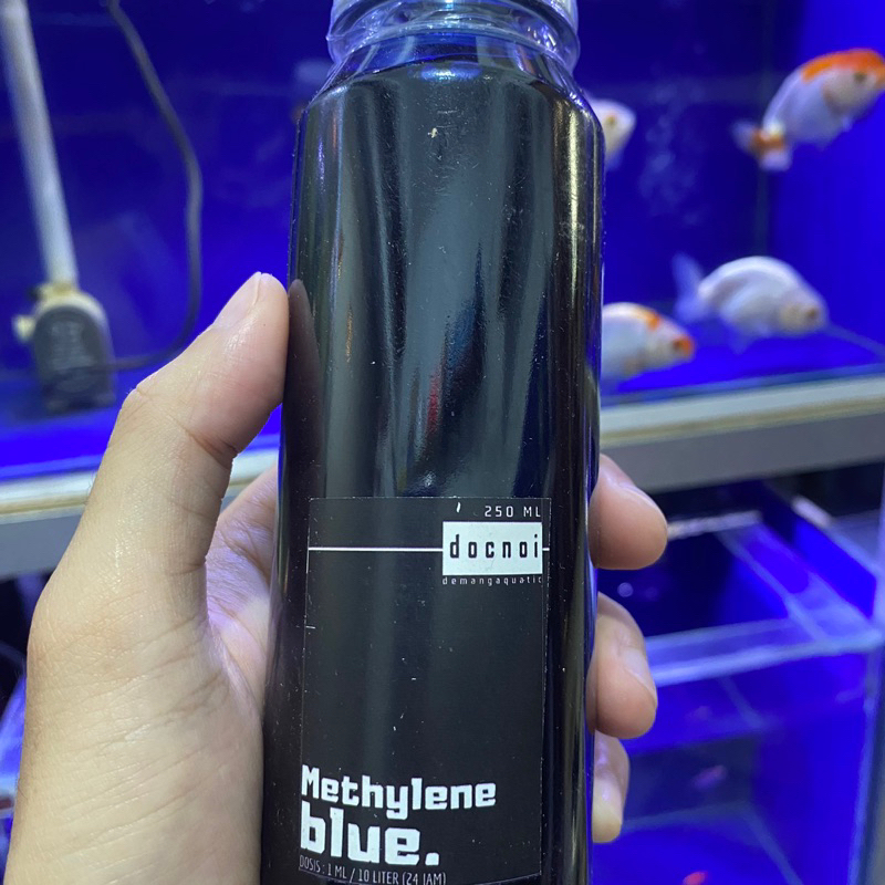 Jual METHYLENE BLUE / METILEN BLUE / OBAT BIRU IKAN (DOCNOI) 250ml ...