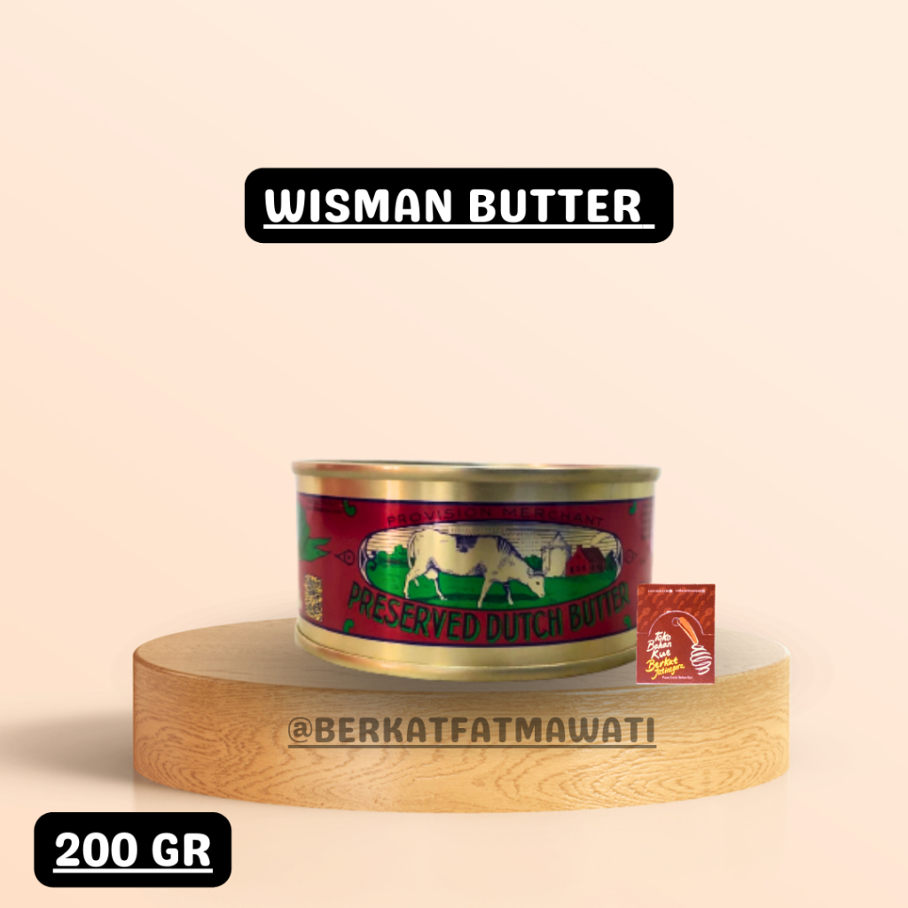 Jual Butter Wisman 200 Gram Kartonan (60pc) | Shopee Indonesia