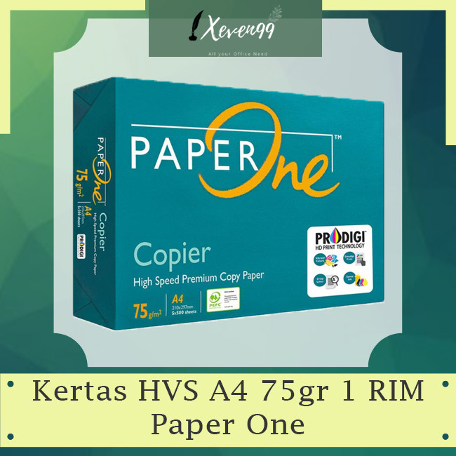 Jual Kertas HVS Paper One A4 (75 & 80gr) | Shopee Indonesia