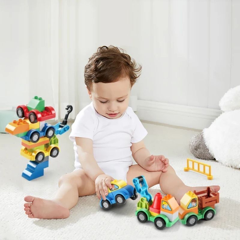 Jual Car Building Blocks Box Satuan / Box isi 35pcs / 45pcs - Mainan ...
