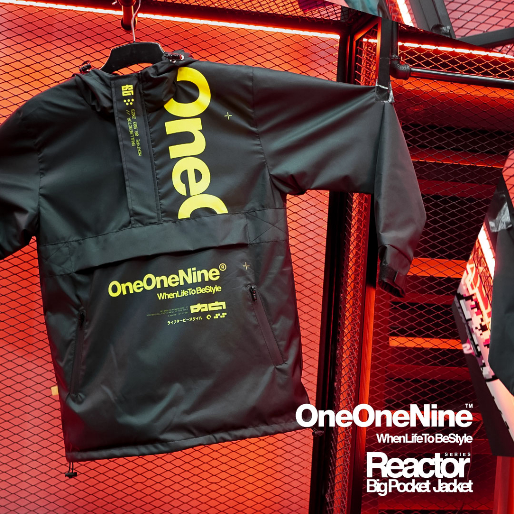 Jual KSR ONEONENINE - JACKET BIG POCKET REACTOR YELLOW SERIES | Shopee ...