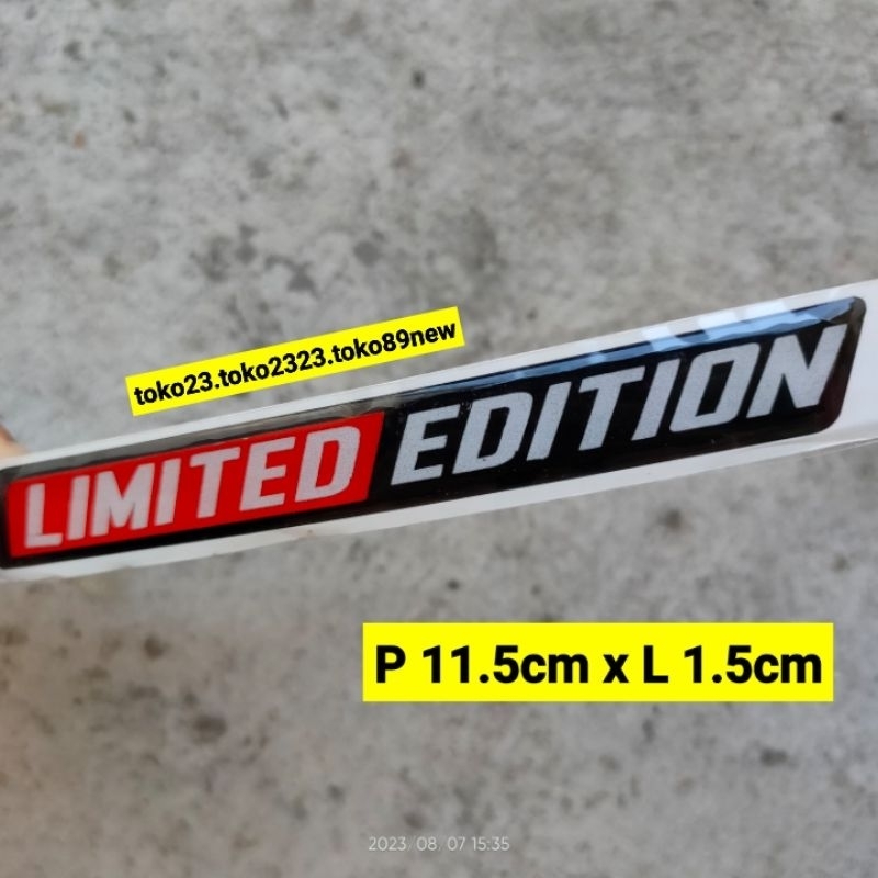 Jual stiker timbul motor stiker limited edition | Shopee Indonesia