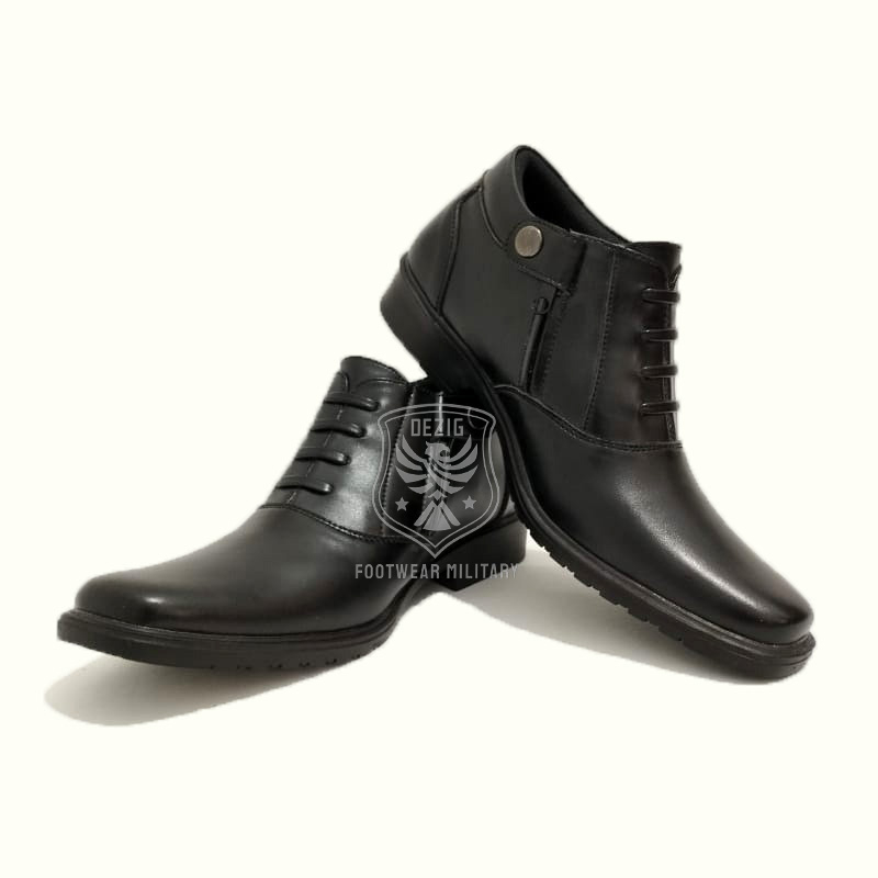 Jual SEPATU PDH PRIA DINAS POLISI POLRI TNI SECURITY RESMI PANTOFEL ...