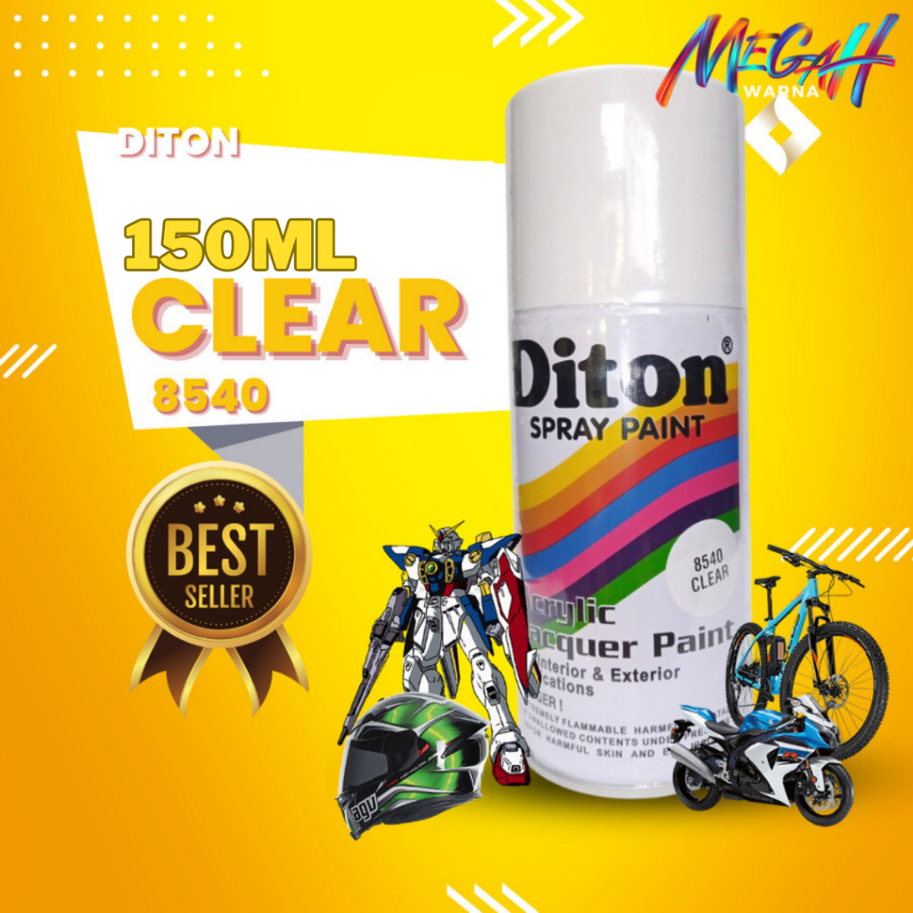 Jual Pilok Pilox Diton Clear / Pernis Pernish (8540) 150cc redi stok ...