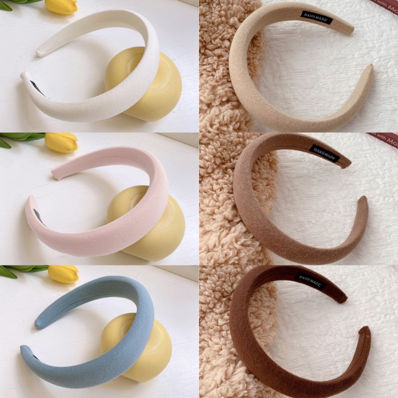 Jual [LULU] AS-50 BANDO RAMBUT ALA KOREA JEPANG / BANDANA RAMBUT ...