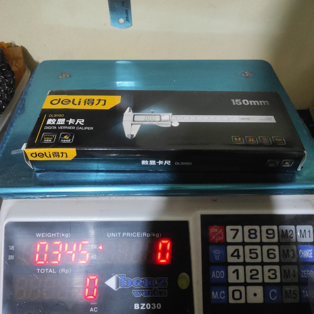 Jual Vernier Caliper / Jangka Sorong Digital 6 inch / Sigmat DELI DL91150 | Shopee Indonesia