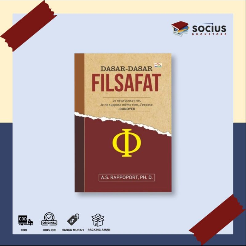 Jual BUKU DASAR-DASAR FILSAFAT (Indoliterasi) | Shopee Indonesia