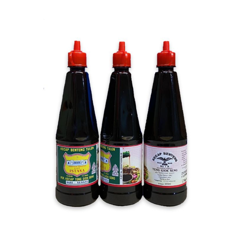 Jual Kecap Benteng Tulen Cap Istana (Botol Plastik 300 ml) | Shopee ...