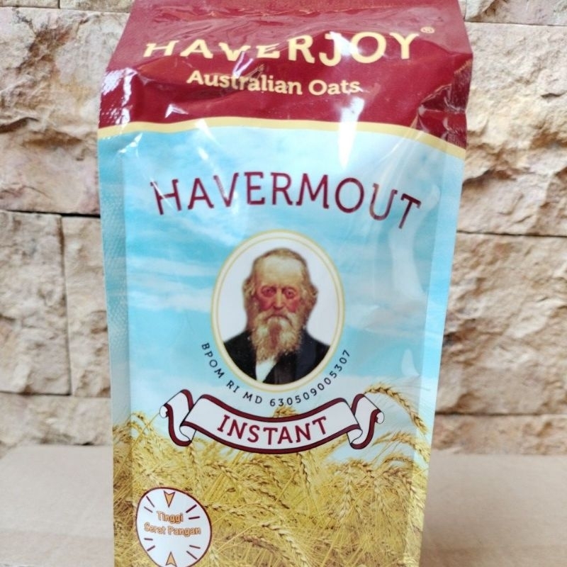 Jual HAVERJOY OATMEAL 500 GR AUSTRALIAN OAT HAVERMOUT ROLLED QUICK ...