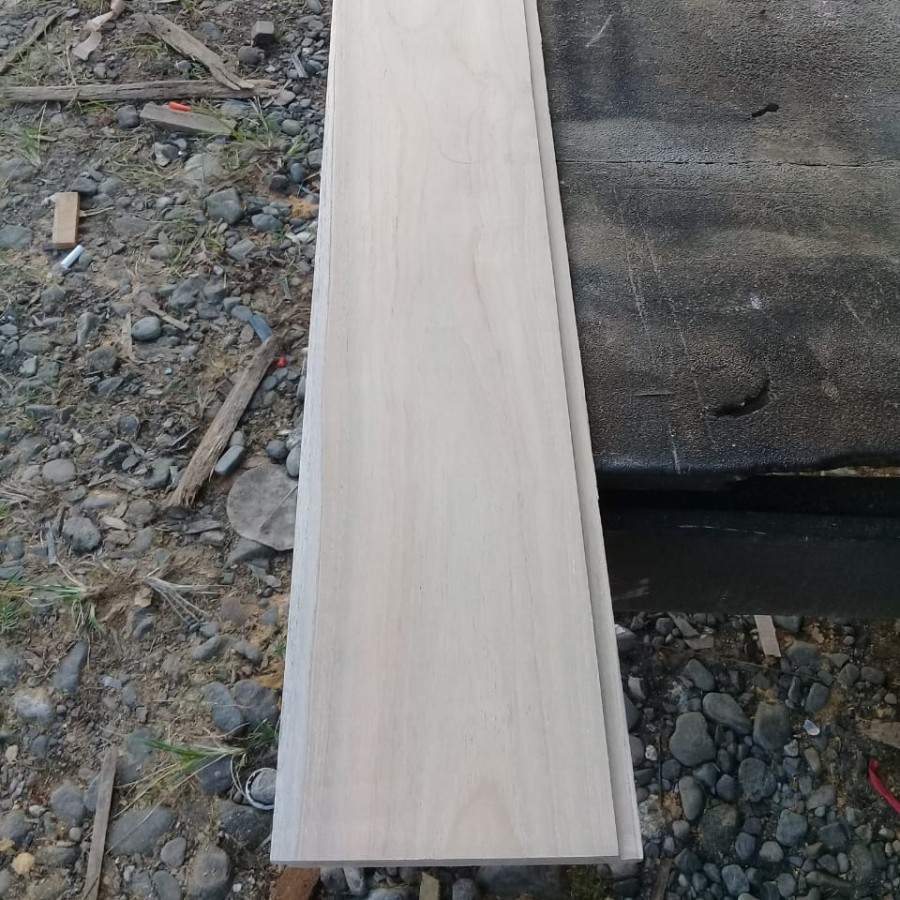 Jual Plafond Lumber Ceiling Kayu Jati Perhutani | Shopee Indonesia