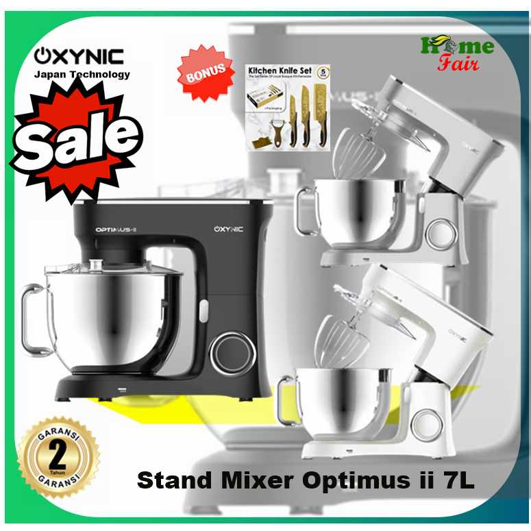 Jual Oxynic Stand Mixer 7 L optimus II original Japan technology ...