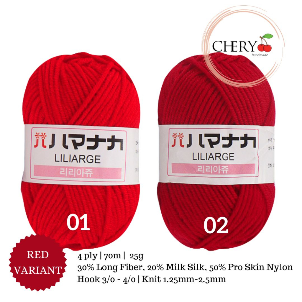 Jual Benang Rajut Katun Susu 4ply/Benang Rajut Milk Cotton Yarn 4ply ...