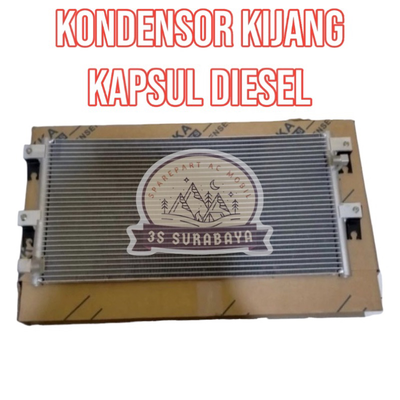 Jual Kondensor Kijang Kapsul Diesel 1997 Ac Mobil Condensor | Shopee ...
