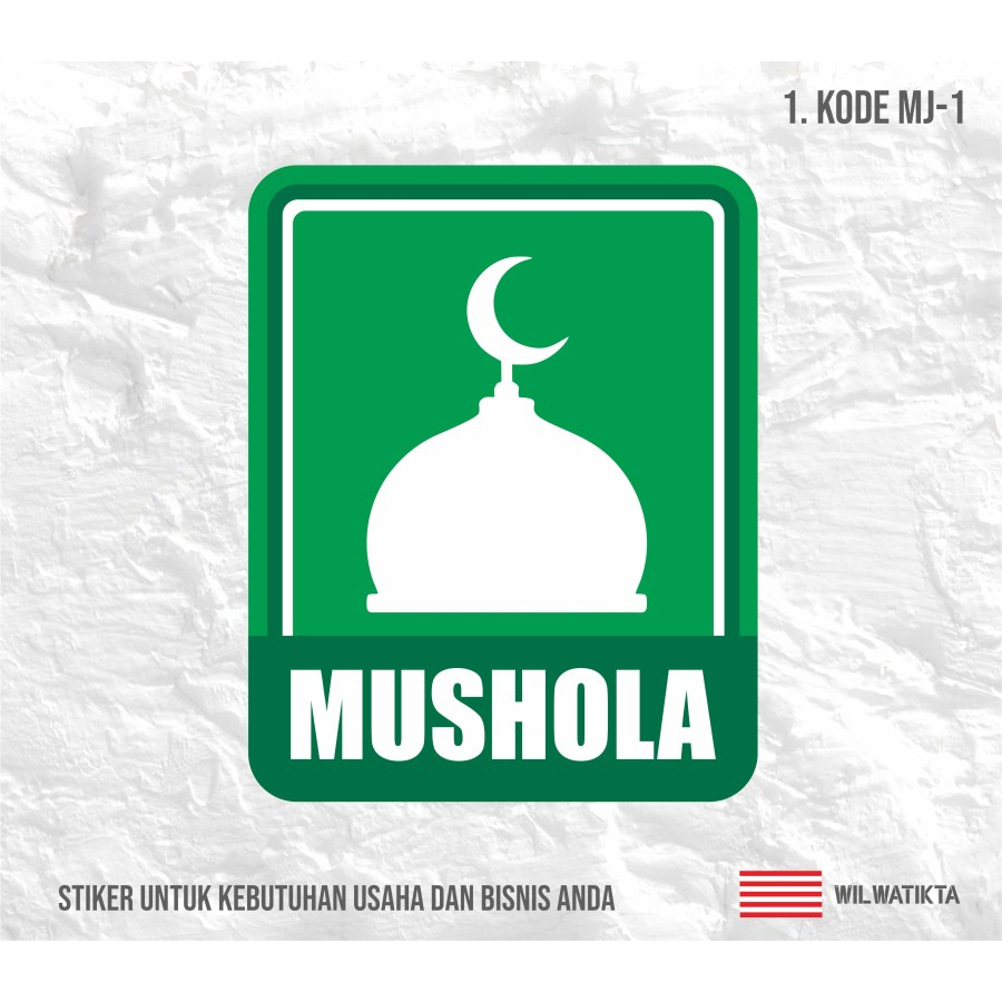 Jual STIKER SAFETY SIGN MUSHOLA | Shopee Indonesia