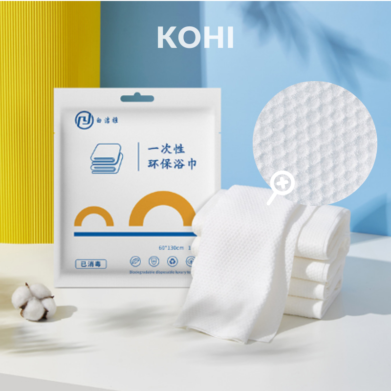 Jual KOHI Handuk Travel Sekali Pakai Travelling Towel Portable ...