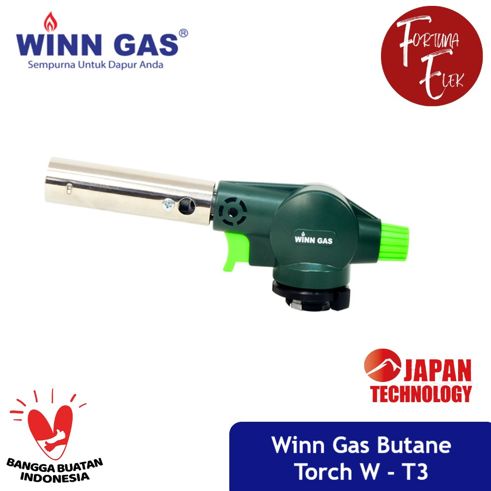 Jual WINN GAS Gas Butane Torch W - T3 Obor Gas Butana | Shopee Indonesia