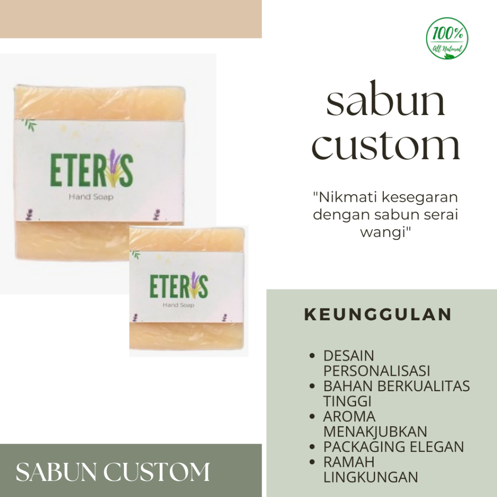 Jual Produk Custom | sabun custom | souvenir with request desain ...