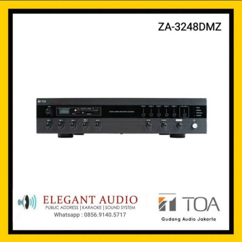 Jual Amplifier TOA ZA3248DMZ | TOA ZA-3248DMZ | TOA ZA-3248-DMZ (With ...