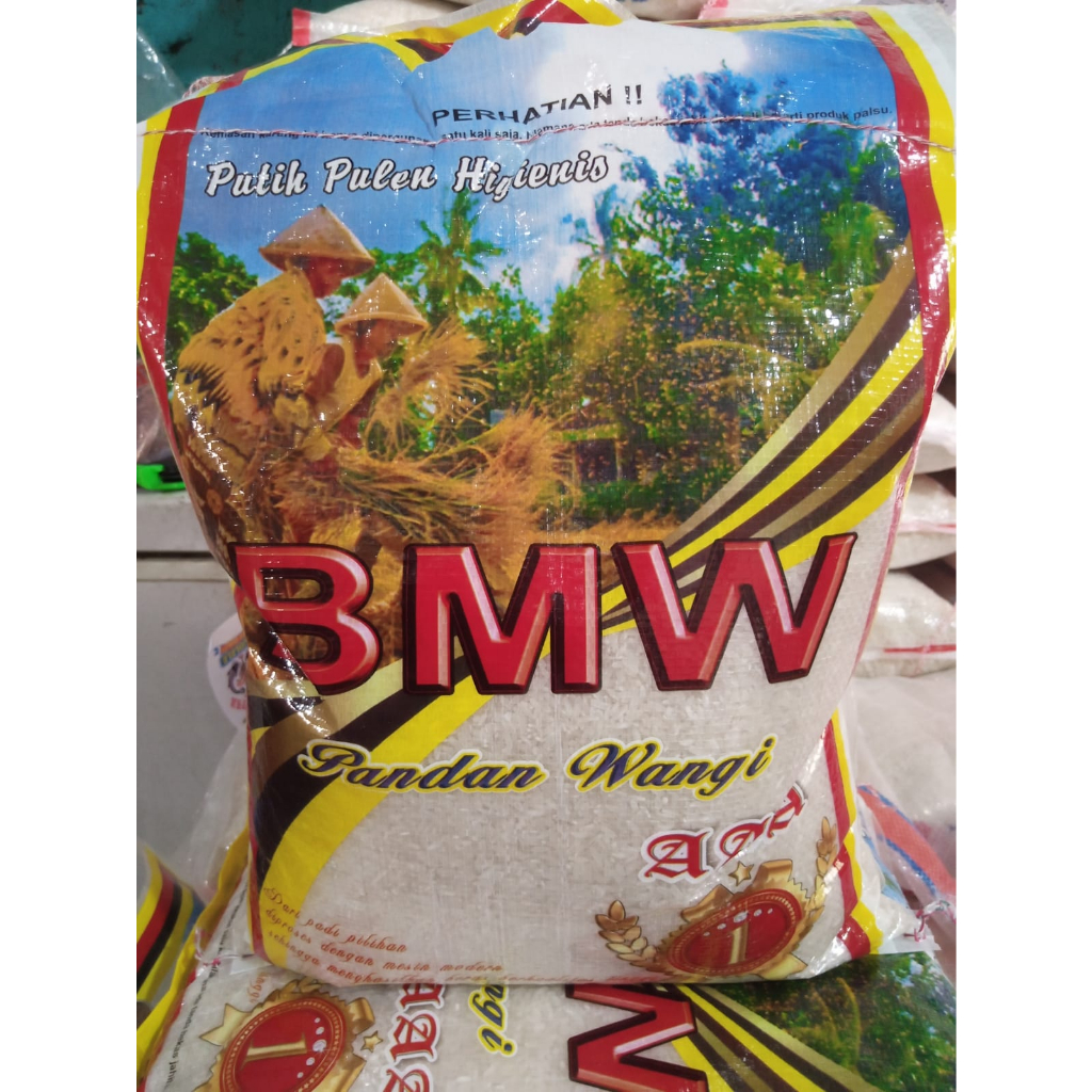 Jual HEMAT - BERAS PANDAN WANGI SUPER BMW A3 10KG | Shopee Indonesia