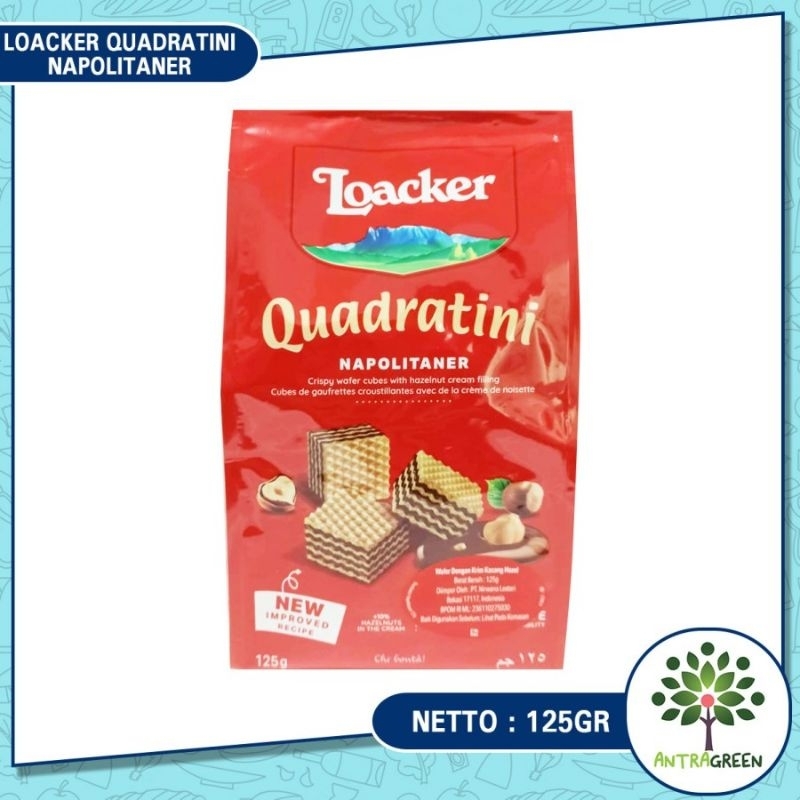 Jual WAFER LOACKER QUADRATINI 125g-All Variant | Shopee Indonesia