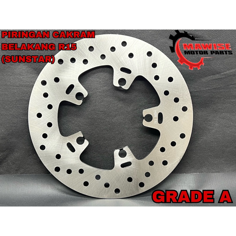 Jual PIRINGAN CAKRAM BELAKANG R15 SUNSTAR - Piringan Disk Cakram ...